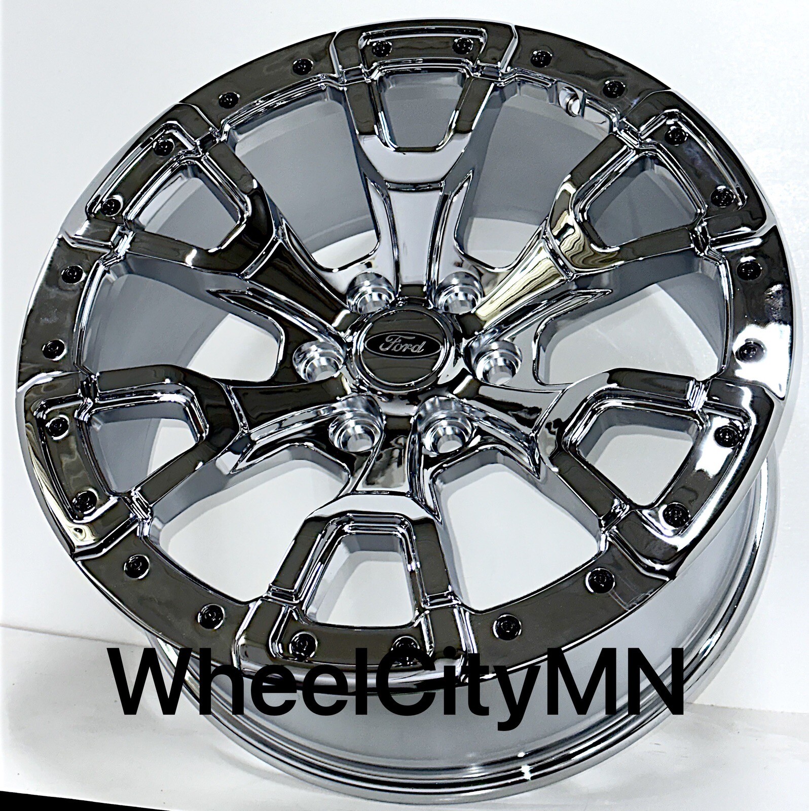 20" chrome OE Raptor replica wheels fits Ford F150 2004 2024 6x135 20x9 ...