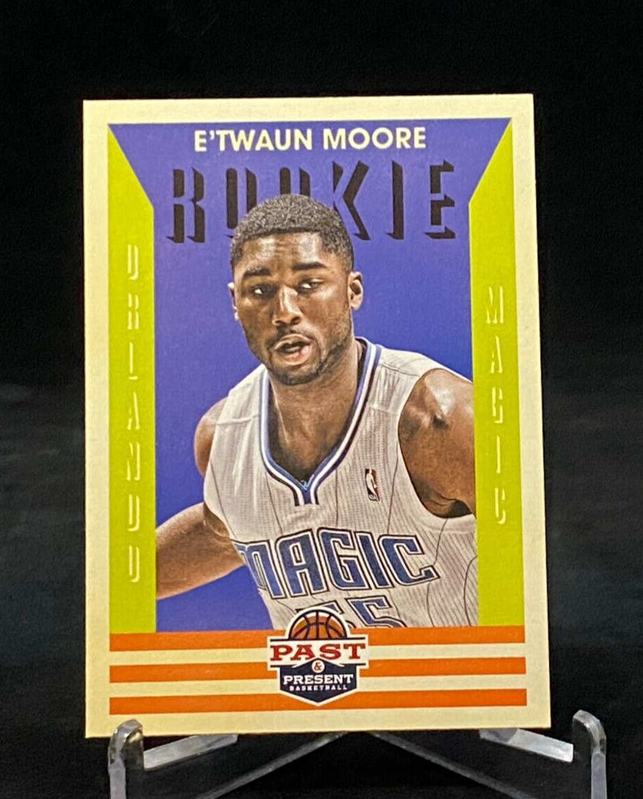 2012-13 Panini Past & Present Rookie Card #165 E'Twaun Moore Orlando ...