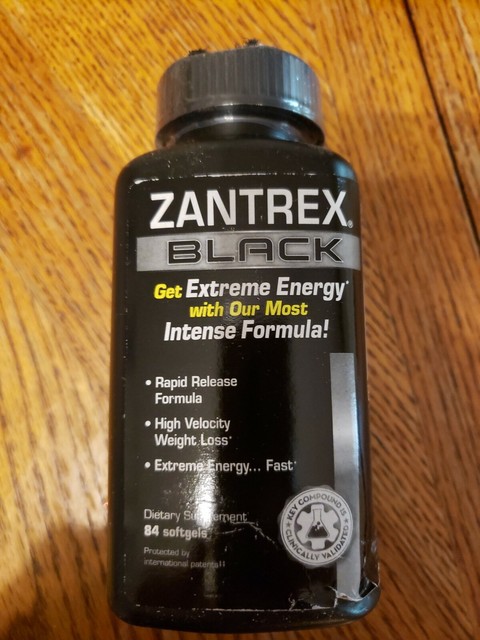 Zantrex Black Dietary Supplement Softgels 84 Count for sale online | eBay