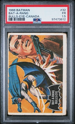 1966 Batman Canada 32 Bat-A-Rang PSA 1.5 | eBay
