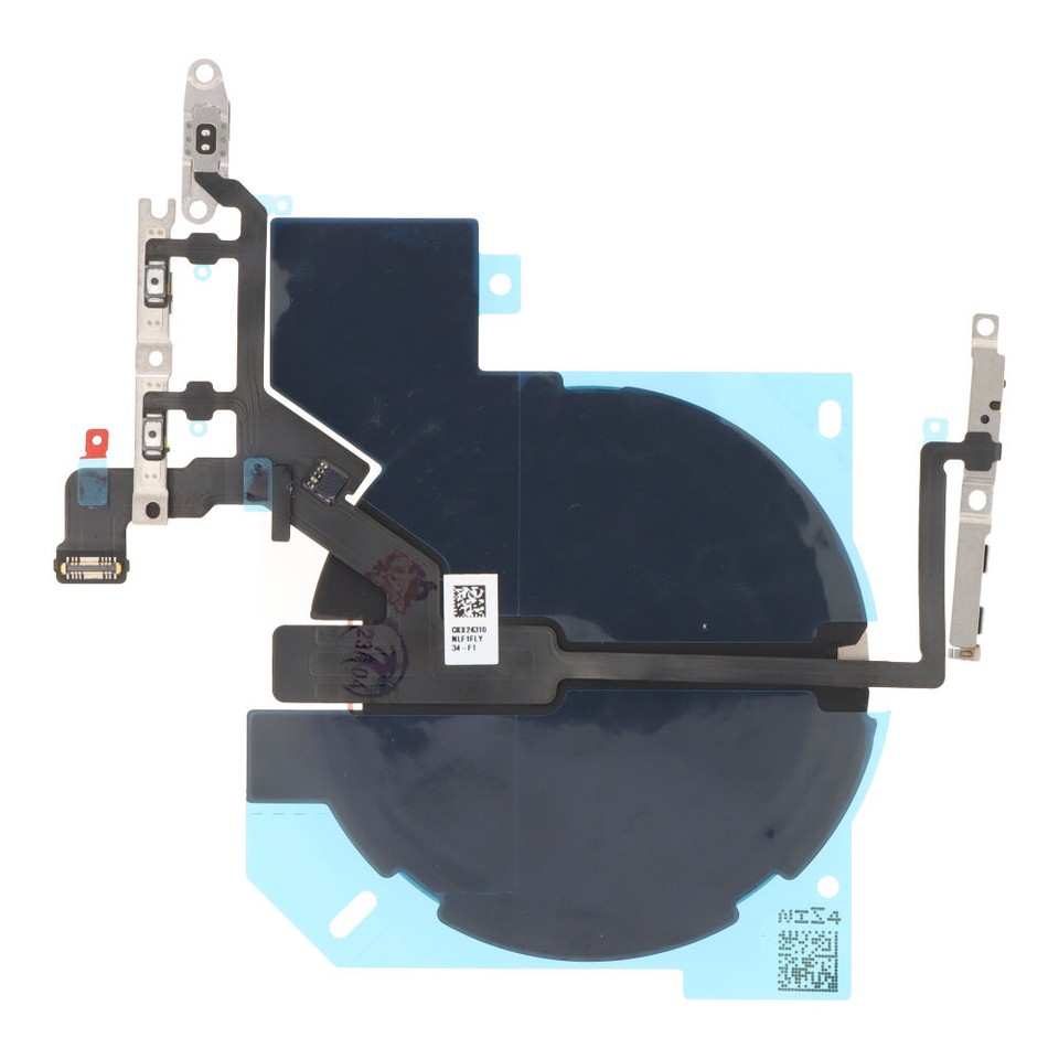 Wireless Charger Chip With Power&Volume Flex Cable for iPhone 14 Pro ...