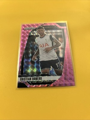 Cristian Romero Pink Panini Prizm Tottenham Hotspur 2024-25 Spurs | eBay UK