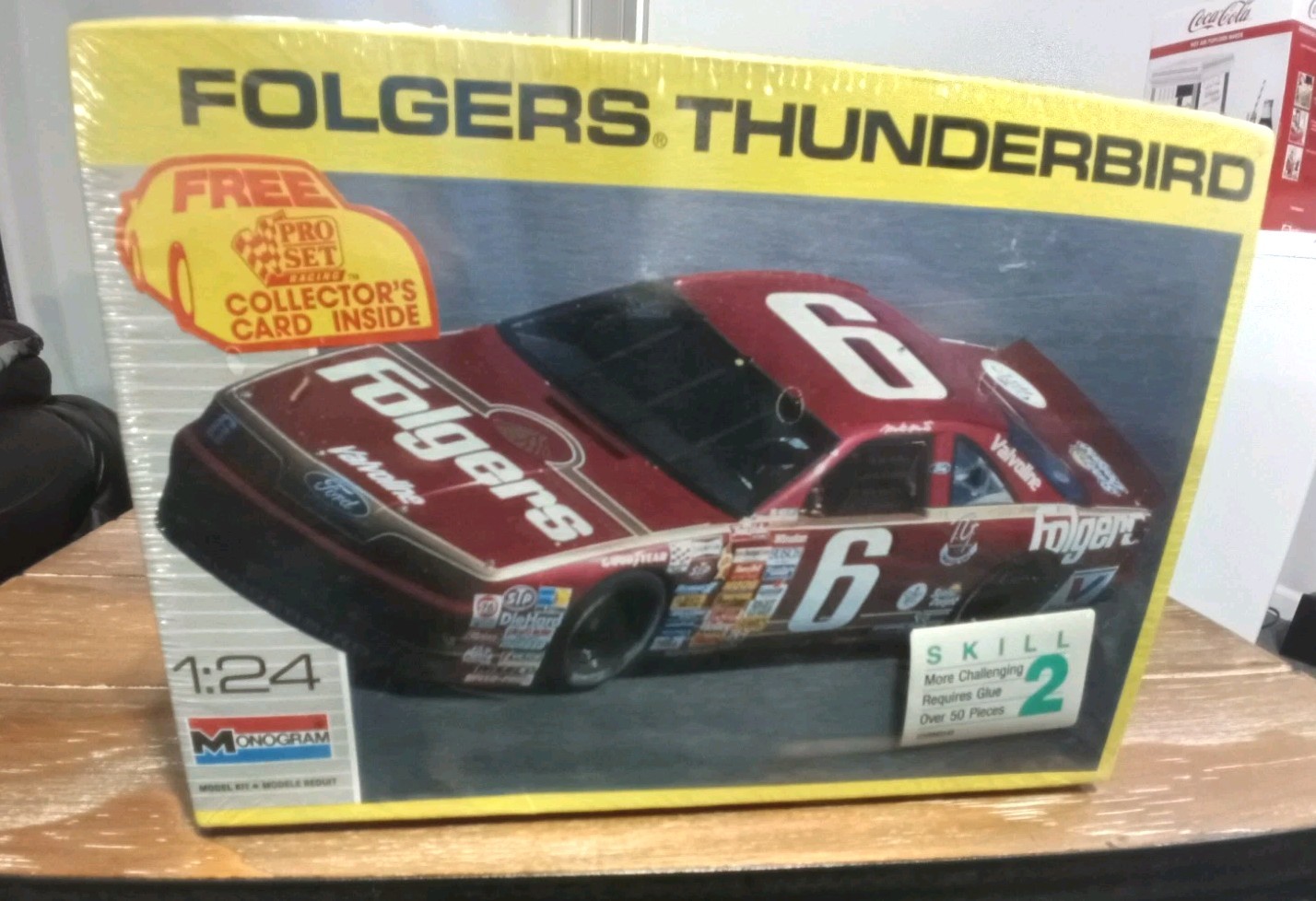#6 Mark Martin Folgers Thunderbird Monogram 1/25 Factory Sealed Model ...