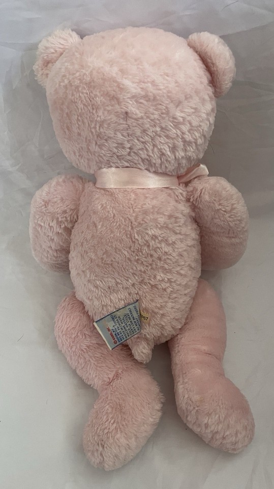 Baby Gund My First Teddy Bear 5834 Pink Plush 14" Baby Toy Stuffed ...