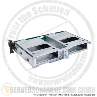 Dell R740XD 0YWTC2 Rear Bay drive 2x LFF 3,5" HDD SSD Backplane incl ...