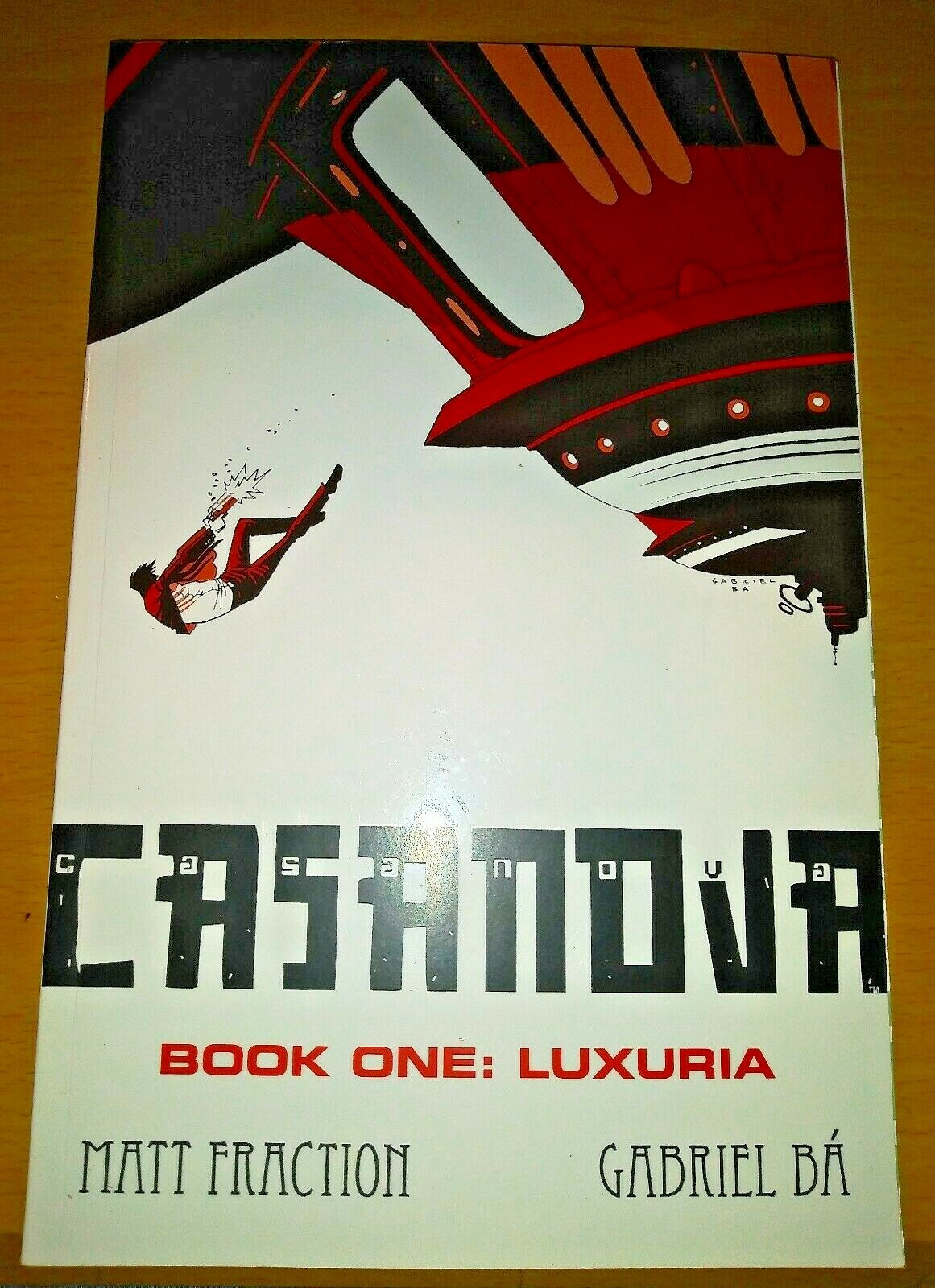 Casanova - Book 1: Luxuria by Matt Fraction and Gabriel Ba (2008 ...