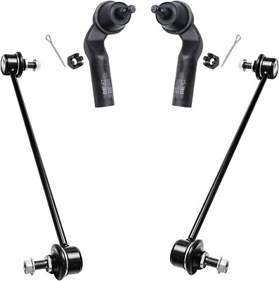 Front Outer Tie Rods Sway Bar Links for 2004 2005 2006 2007 2008 2009 ...