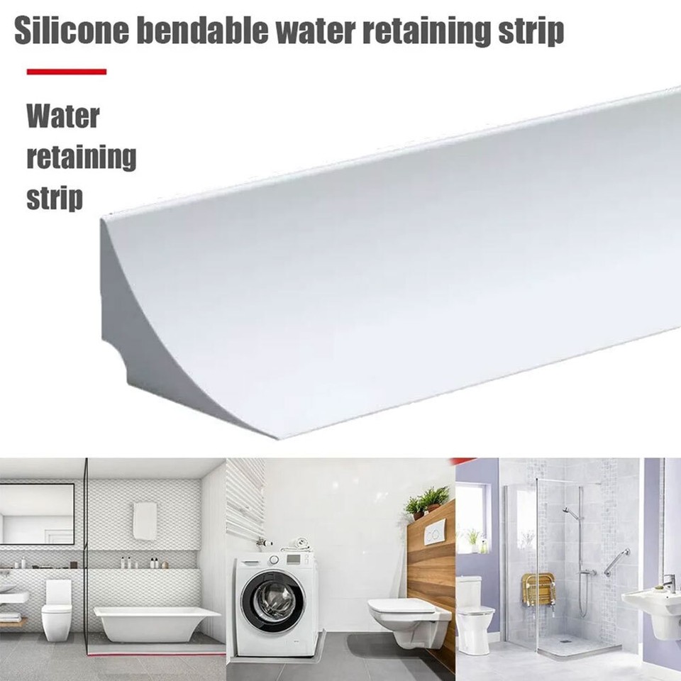 2/5m Bendable Bathroom Bath Edging Seal Trim Strip Kitchen Water ...
