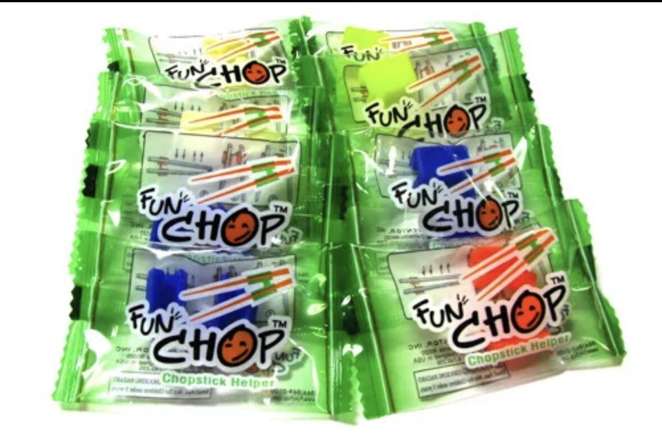 50 Fun Chops Funchop Training Chopsticks Cheaters Helpers Individually Packaged | eBay