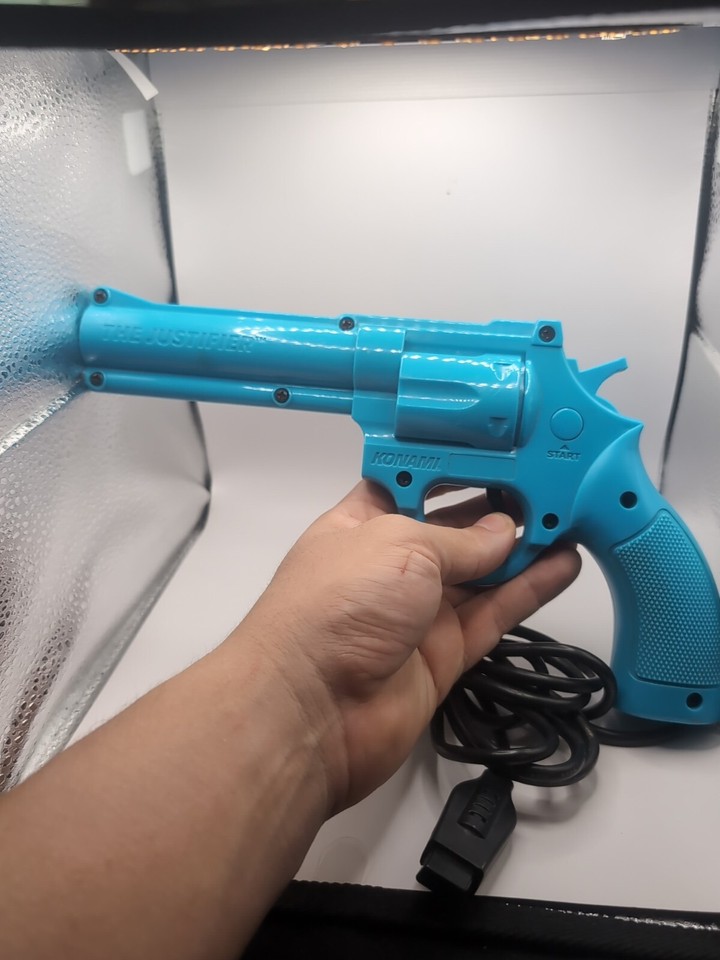 Justifier Lethal Enforcer Konami Light Gun Super Nintendo Entertainment ...