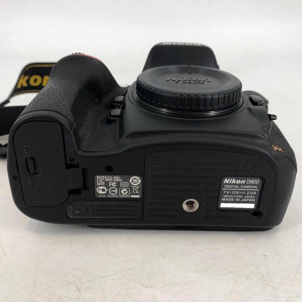 Nikon D800 36.3MP Digital SLR Camera Body Near Mint about 20,000 ...