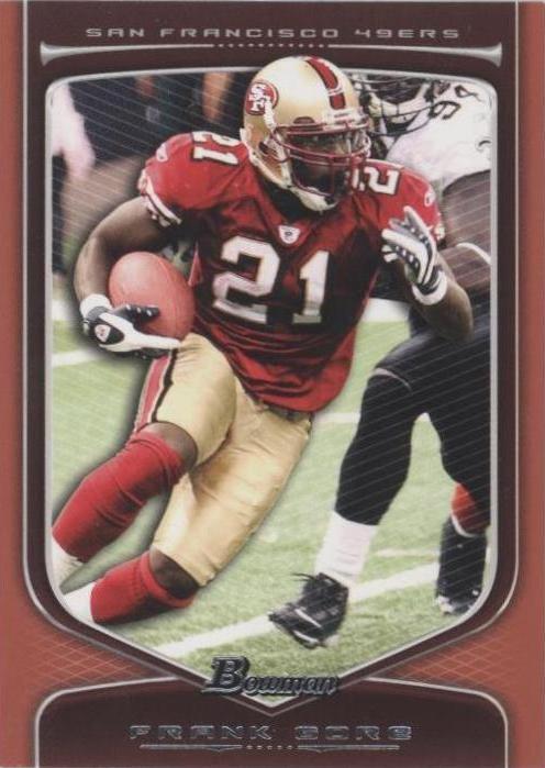 2009 Bowman Draft Picks - Frank Gore #34 Red for sale online | eBay