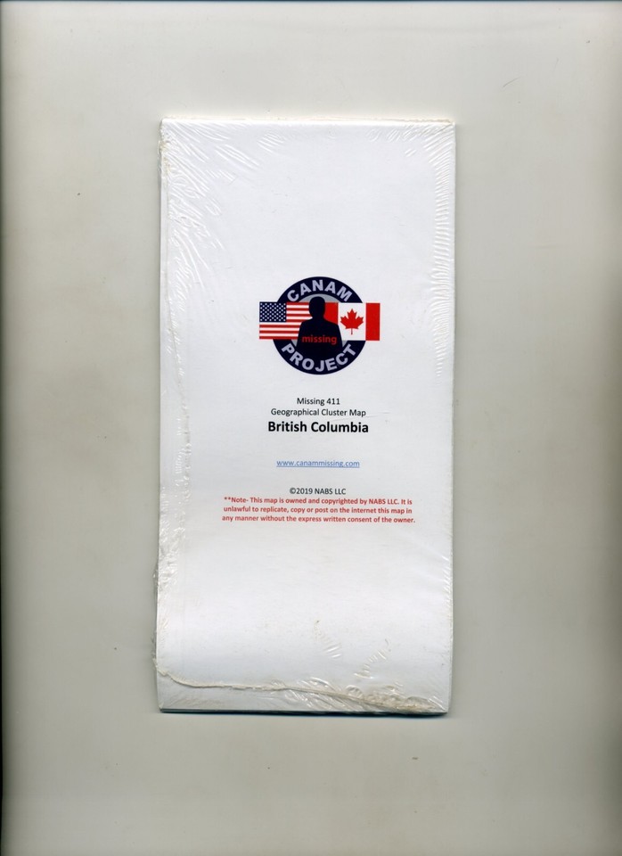 Missing 411 Geographical Cluster Map For The Provence Of British ...