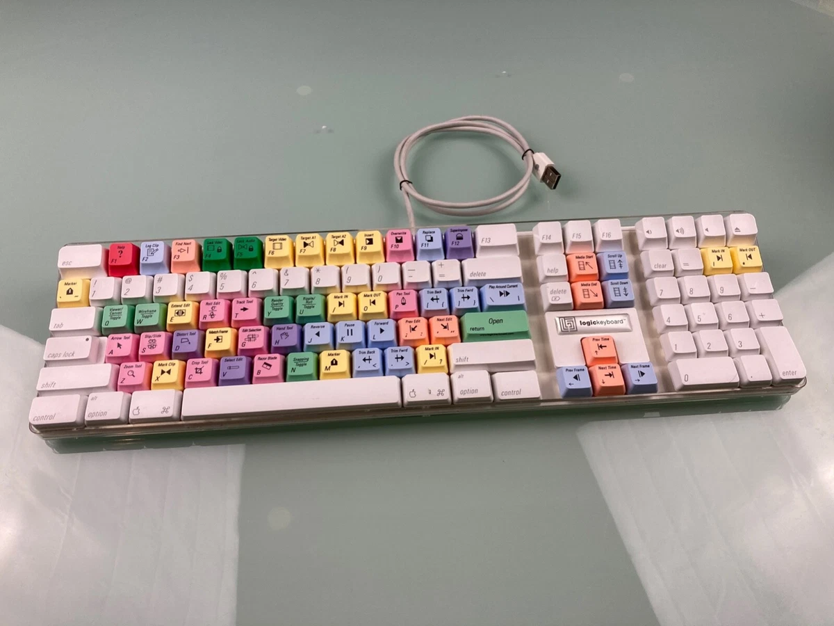 Rainbow Apple Computer Keyboard