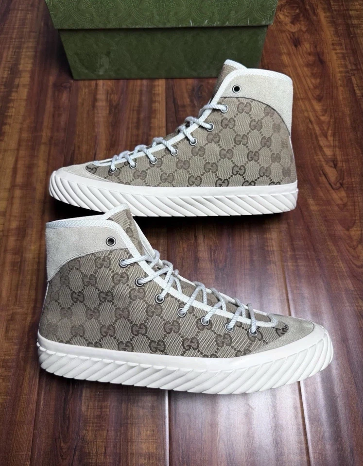 Gucci Tortuga Sneaker GG Monogram - Beige for sale | eBay