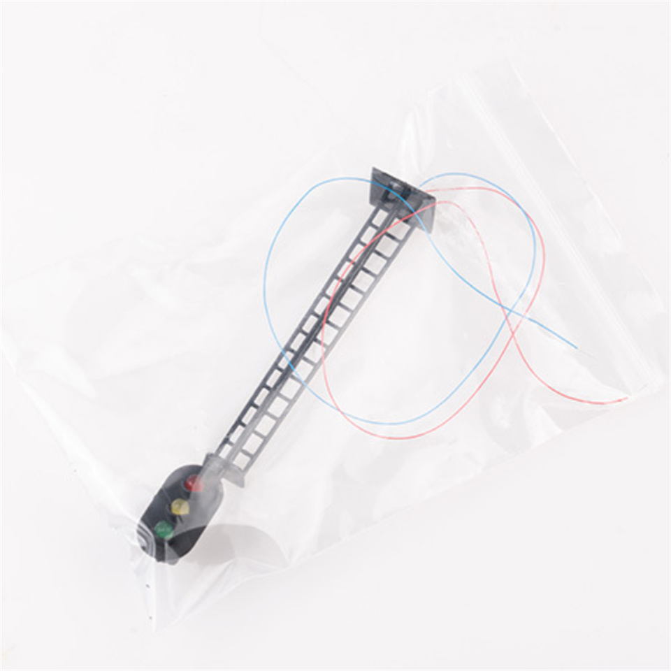 1:87 Railway Signal Traffic Light 8.3cm Traffic Light Black Post With ...