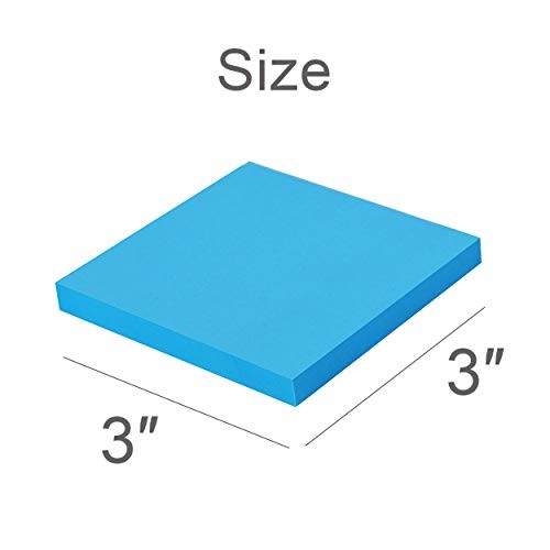 (Pack) Sticky Notes 3x3 Inches,Bright Colors Self-Stick Pads, Easy to ...