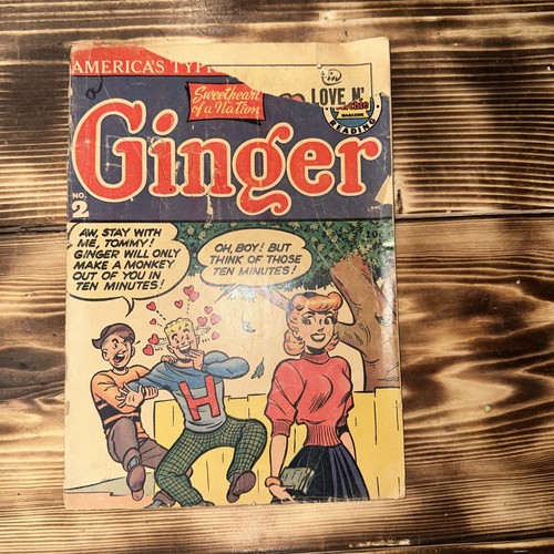 Ginger #2 Rare Book Archie 1952 Nice Book Good Condition 2.0 Estimated ...