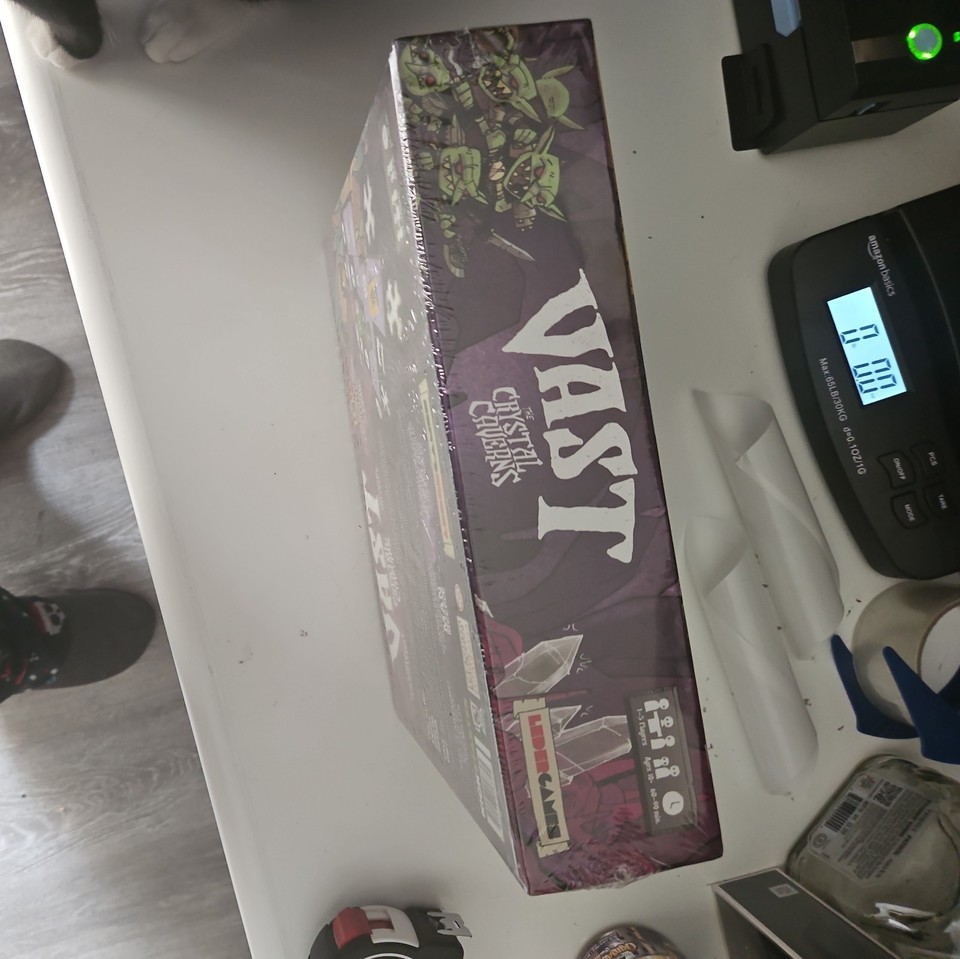 Vast: The Crystal Caverns Board Game Leder Games - Factory Sealed NEW ...