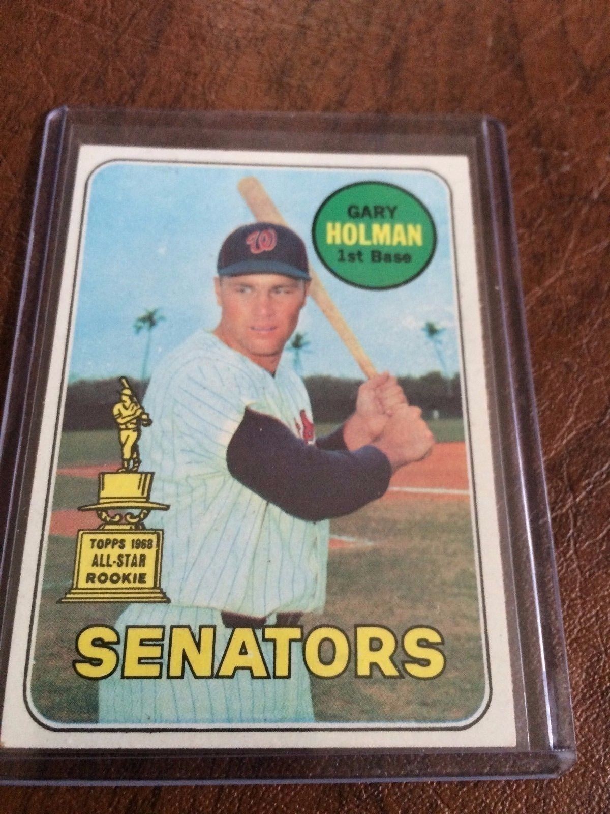 Topps Baseball 1969 #361 Gary Holman Senators Card | eBay