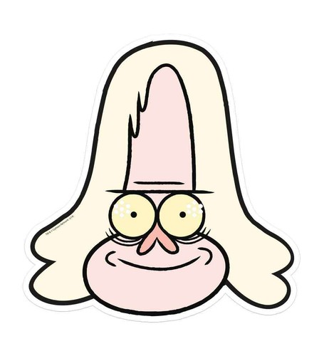 Skips from The Regular Show (Yeti) Single CARD Party Fun Face Mask. Fab ...