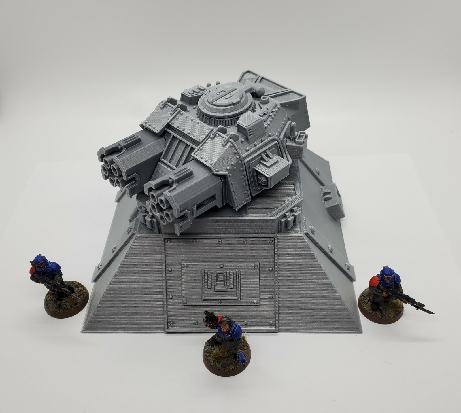 3d Printed SciFi Terrain XL Vulcan Gun Turret Perfect For Tabletop ...