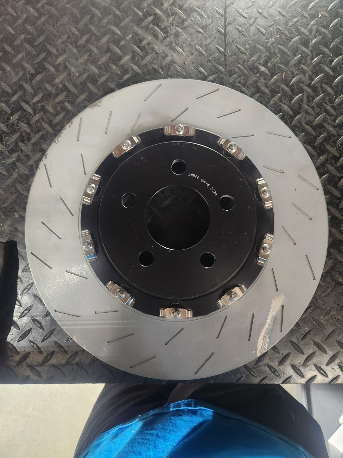 2015 2020 DODGE CHARGER SRT HELLCAT OEM BREMBO FRONT 2 PIECE BRAKE ...