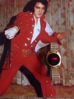 Elvis Presley Owned and Worn LED Watch | eBay
