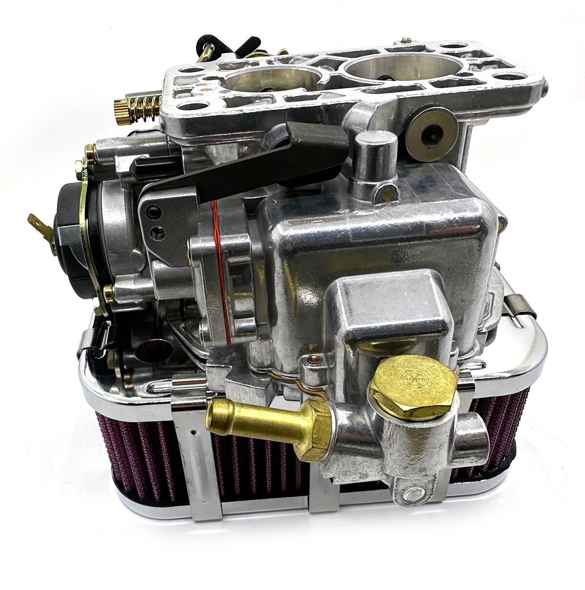 2 Barrel 32/36 Dfev Progressive Carb & air filter For Weber Vw Bug Fiat ...