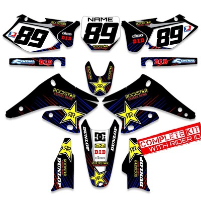 2015 - 2020 YZ 85 GRAPHICS KIT YAMAHA YZ85 ROCKSTAR DIRT BIKE DECALS ...
