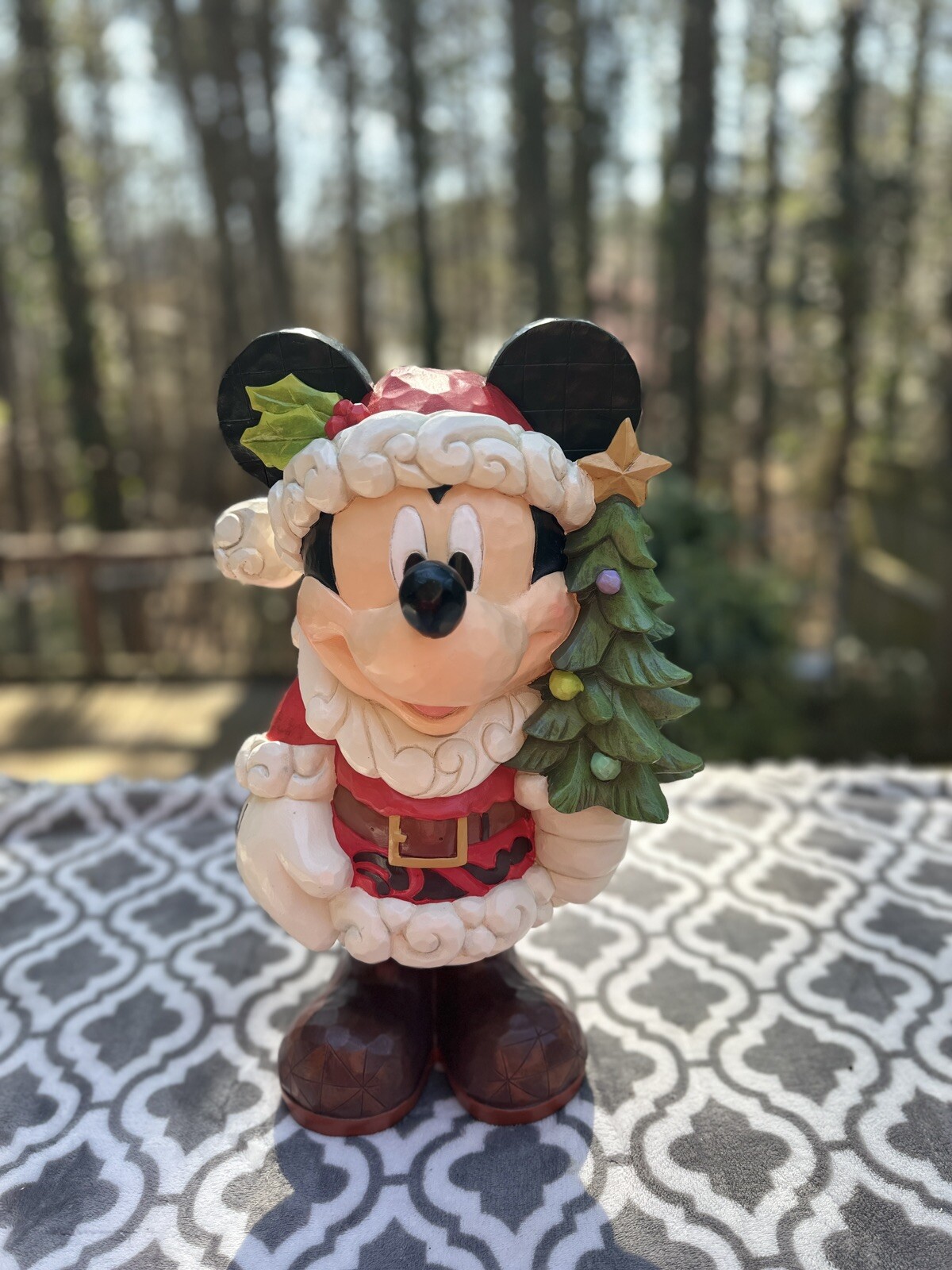 Disney Traditions 17” Mickey Mouse Old Style Mick Christmas Greeter ...