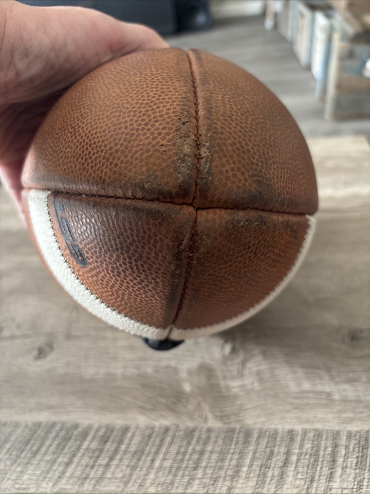 Wilson GST 1003 WTF1003 Official NCAA NFHS Collegiate Leather Football ...
