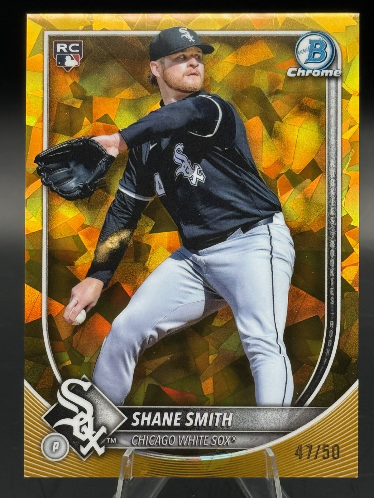 Shane Smith 2025 Bowman Chrome Sapphire Edition #52 Gold /50 Price ...