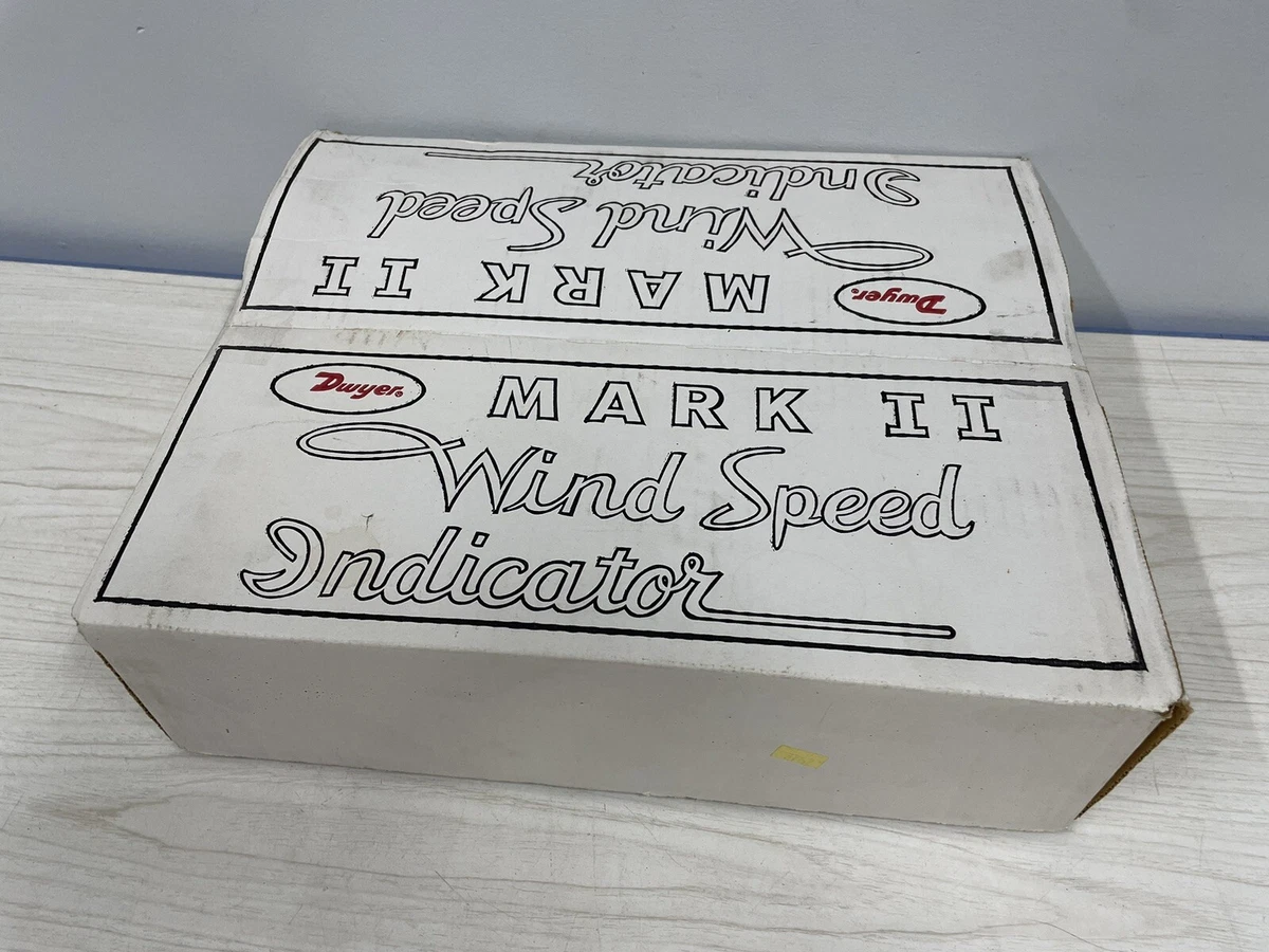 Dwyer Wind Speed Indicator
