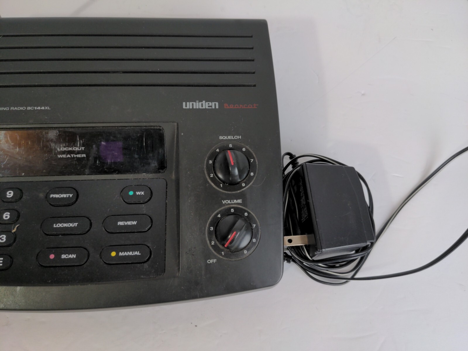 Uniden BC144XL Bearcat 16 Channel 10 Band Radio Scanner w/Power Adapter ...
