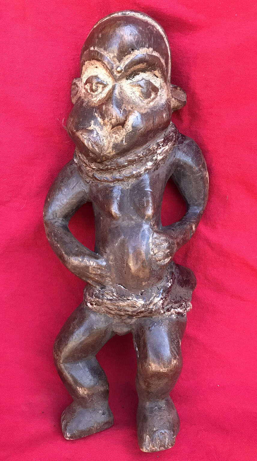 Outstanding Vintage Pende Tribe Power Figure Fetish By Ritual Nganga ...