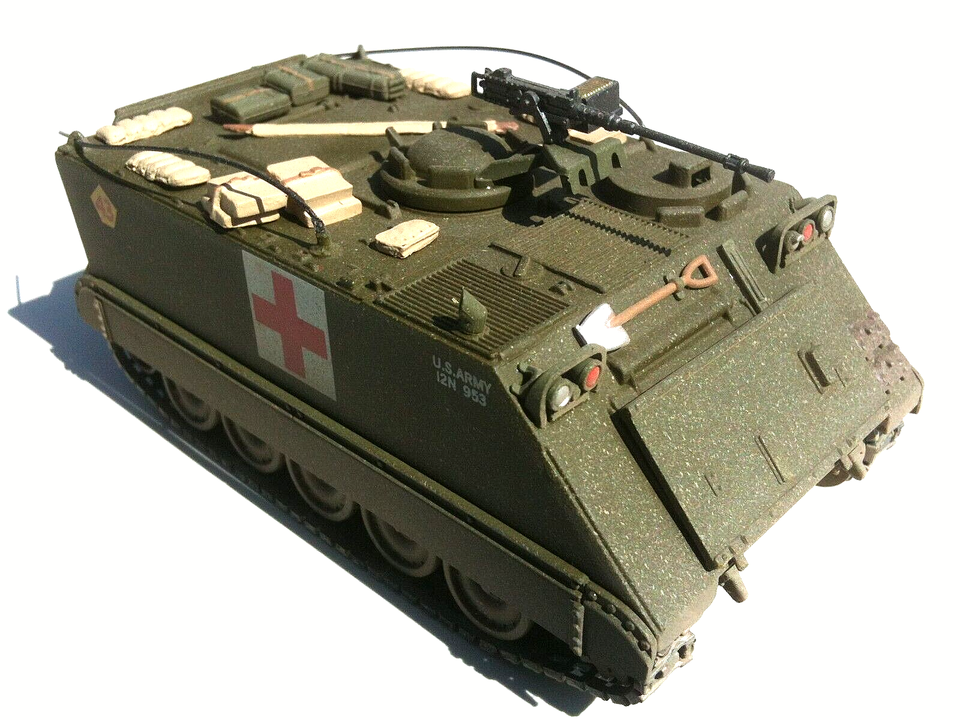 Corgi M113 Armored Assault Vehicle US Army (Ambulance) Vietnam 1/43 Die ...
