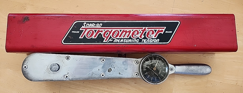 Vintage Snap-on Torqometer 1/2" Drive Torque Wrench RT-1600 Metal Box ...