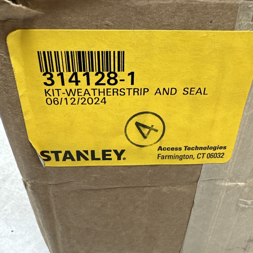 Stanley Access 314128-1 STANLEY KIT-WEATHERSTRIP AND SEAL | eBay