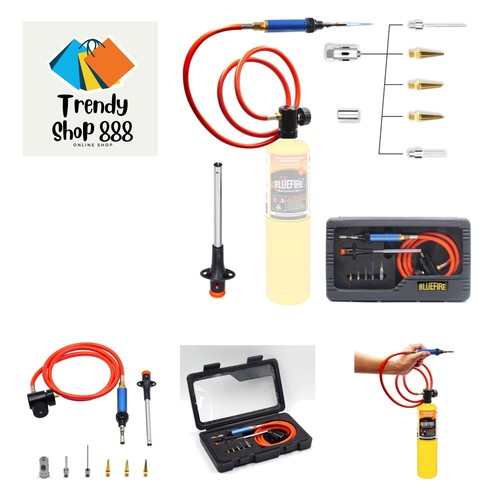3' Hose MAPP Gas Soldering Mini Pen Torch Full Kit Multi-Function with ...