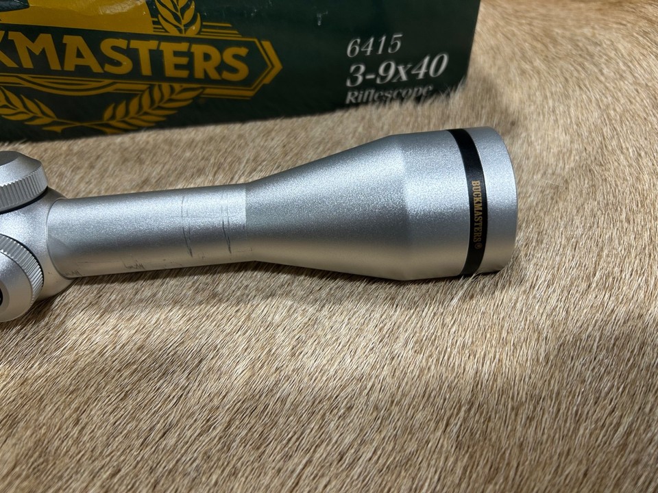 NIKON BUCKMASTERS 3-9X40 SILVER SHADOW FINISH 6415 RARE W/ BOX NIKOPLEX ...