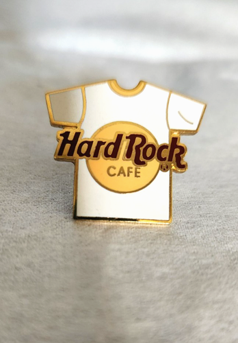Hard Rock Cafe STAFF Station PIN White T-SHIRT HRC LOGO Merchandise ...