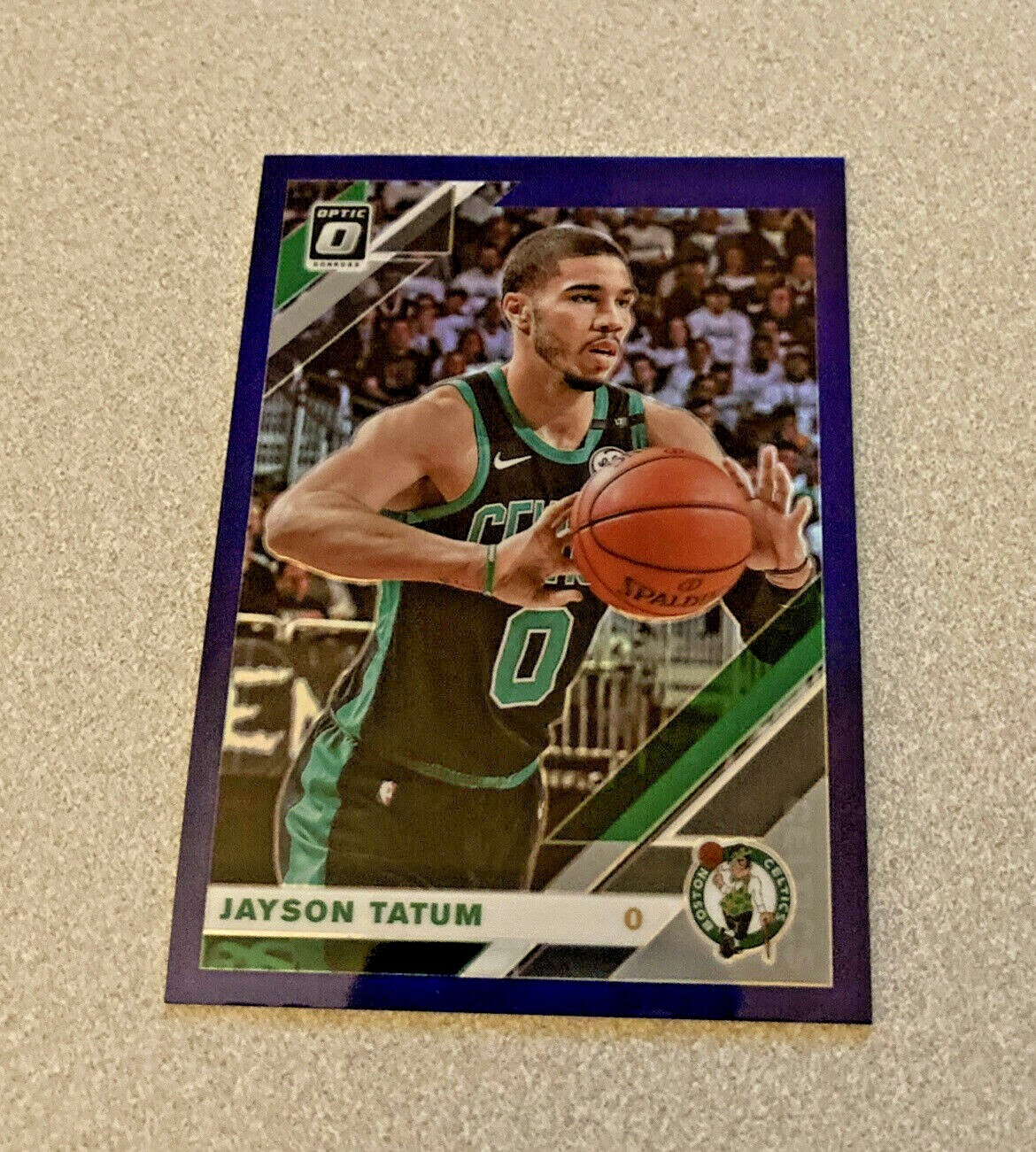 2019-20 Panini Donruss Optic - Jayson Tatum #82 Purple Prizm for sale ...