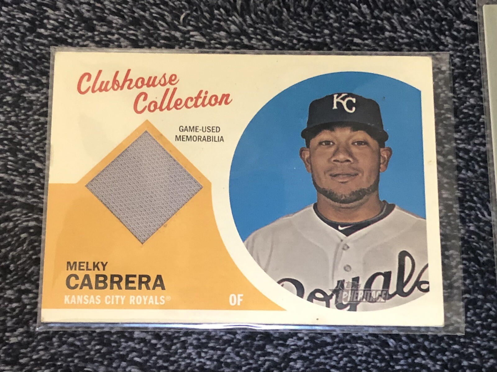 2012 Topps Clubhouse Collection Melky Cabrera Jersey 1 Color Kansas ...