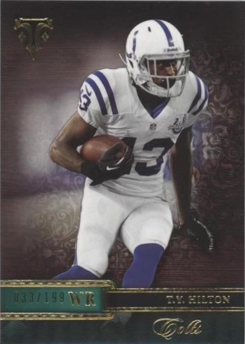 2014 Topps Triple Threads - T.Y. Hilton #33 Emerald /199 for sale ...