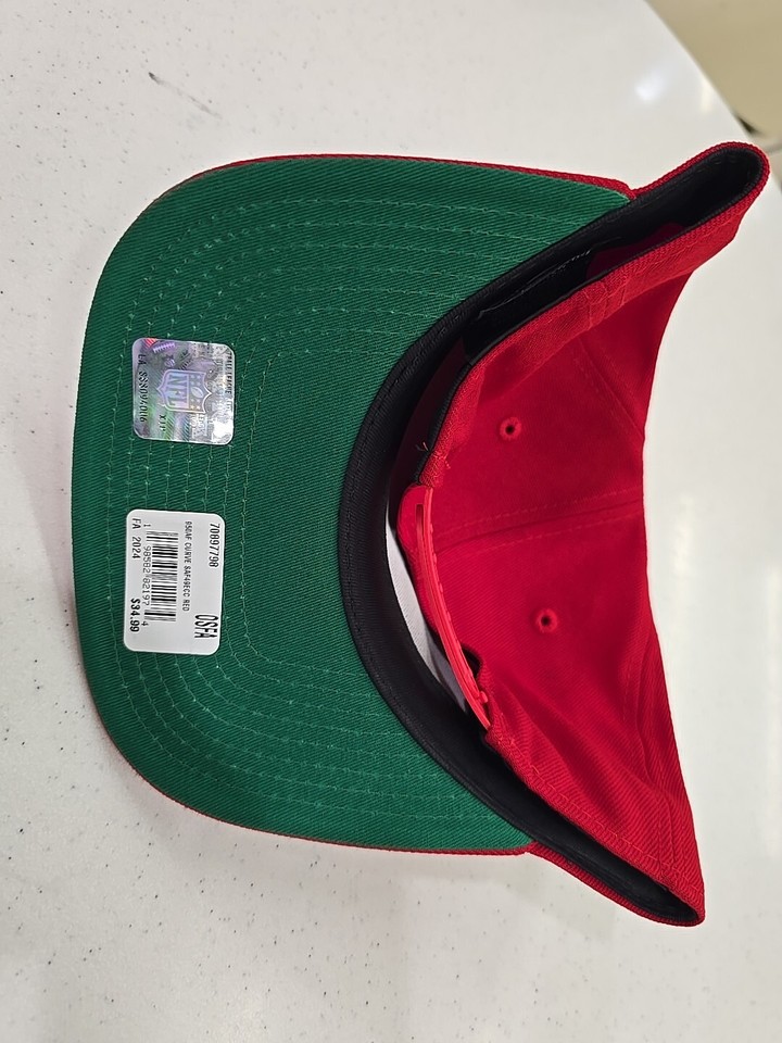 San Francisco 49ers Niners New era 9fifty Red Faithful A Frame Snapback ...