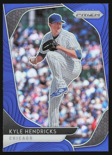 2020 Panini Prizm #50 Kyle Hendricks Blue Prizm | eBay