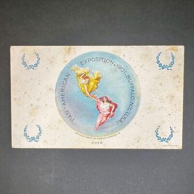 1901 US Pan-American Expo Souvenir Card (Buffalo, NY) - Vintage ...