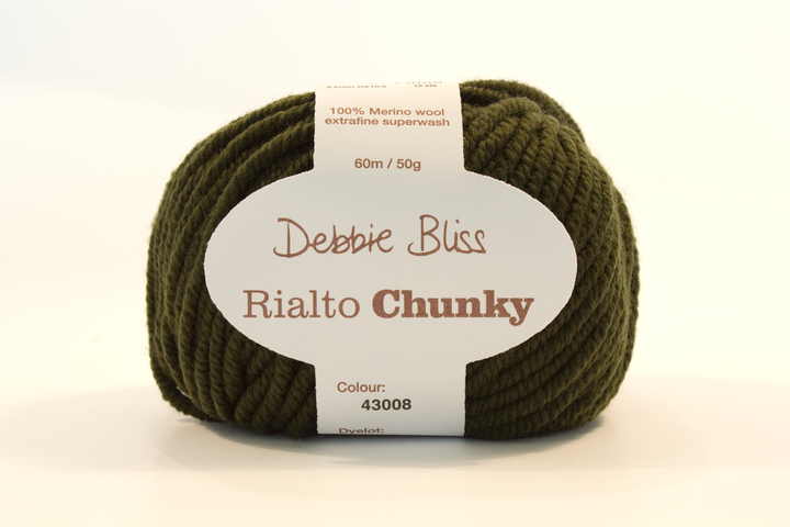 Debbie Bliss Rialto Extrafine Merino Wool Superwash Chunky 1 X 50g ball ...