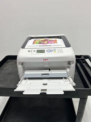 NEW OKI PRO8432WT White toner printer with RIP Software and license key ...